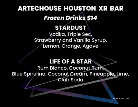 ARTECHOUSE HOUSTON XR BAR | ARTECHOUSE