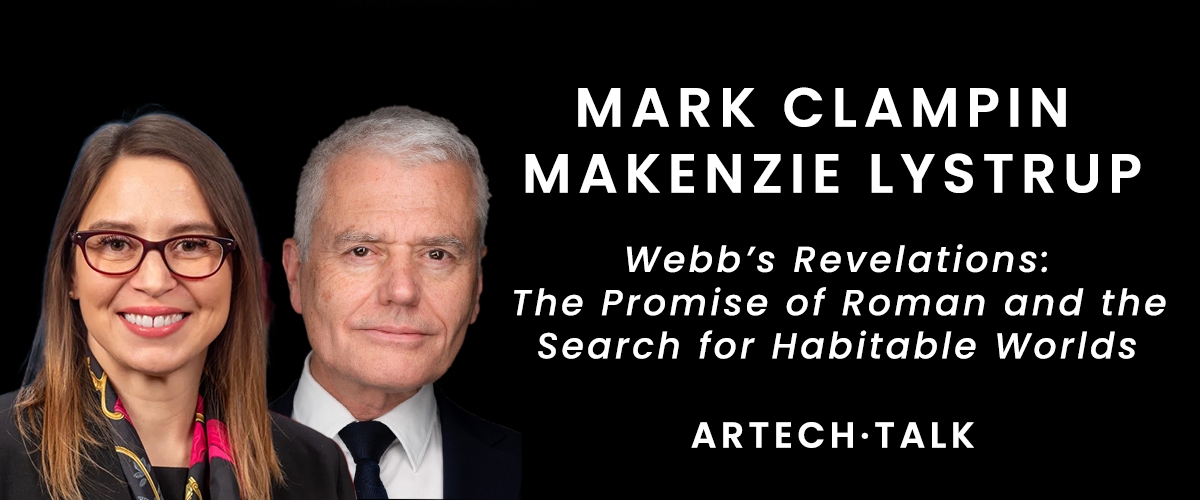 ARTECH·TALK | Mark Clampin + Nicola Fox | Webb’s Revelations: the Promise of Roman and the ...